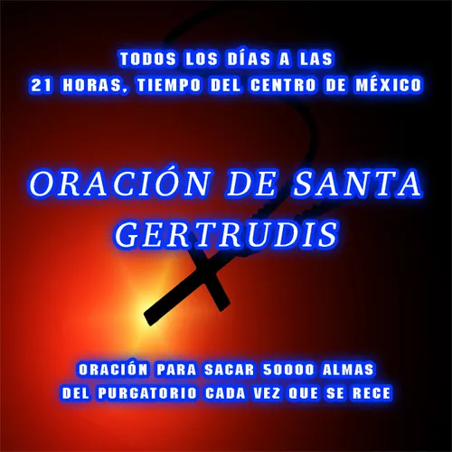 Listen to Oración de Santa Gertrudis para sacar mil almas del purgatorio. | Zeno.FM