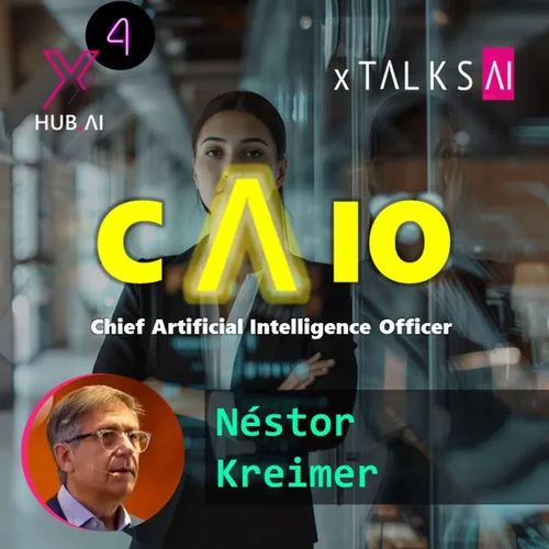Listen to T4.E49. xTALKS.AI : CAIO (Chief Artificial Intelligence Officer) ¿Por qué tu empresa ...