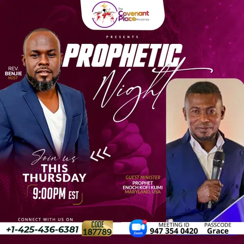 Listen to Prophetic Night | Zeno.FM